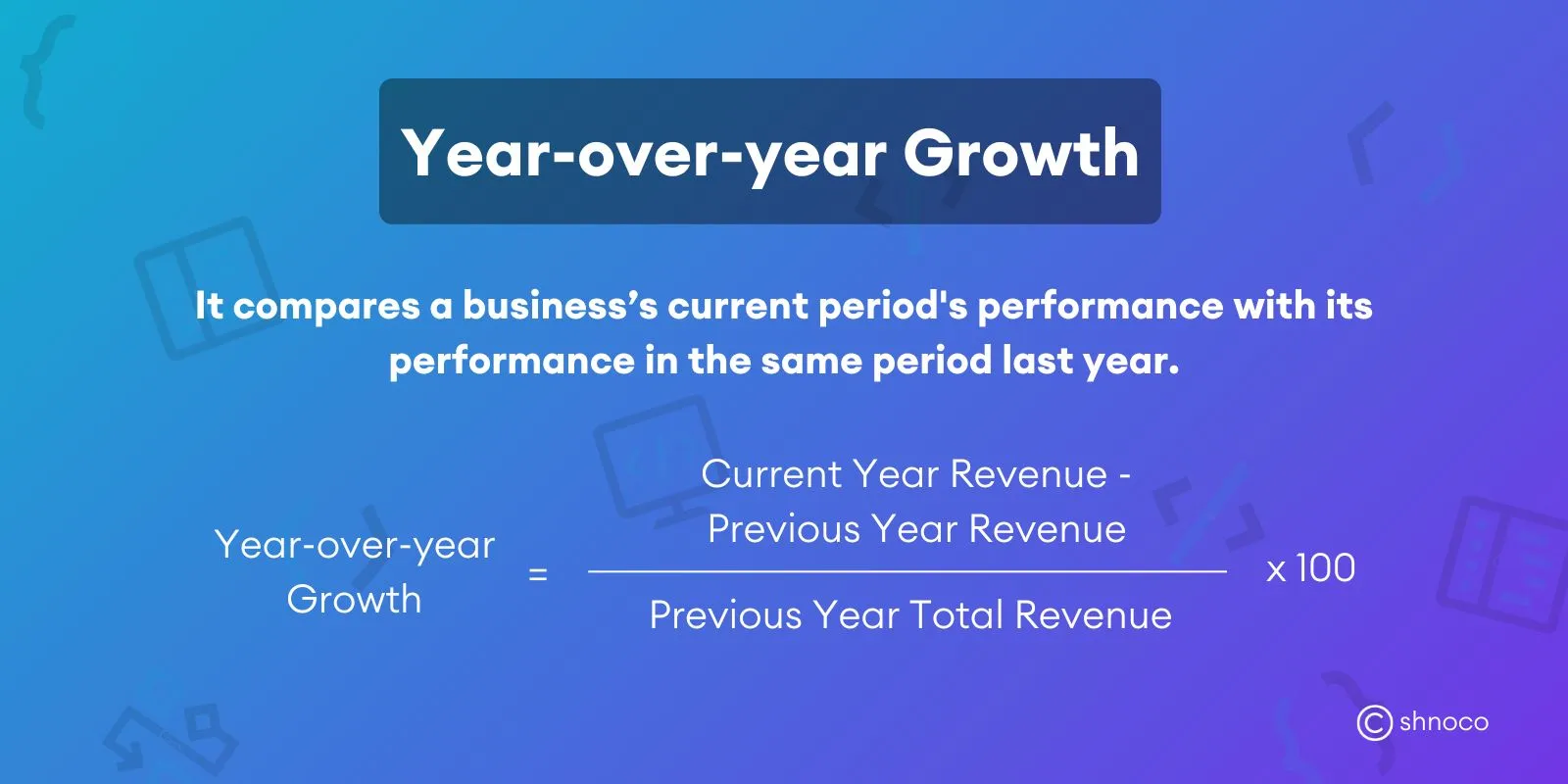 Yoy growth calculator store